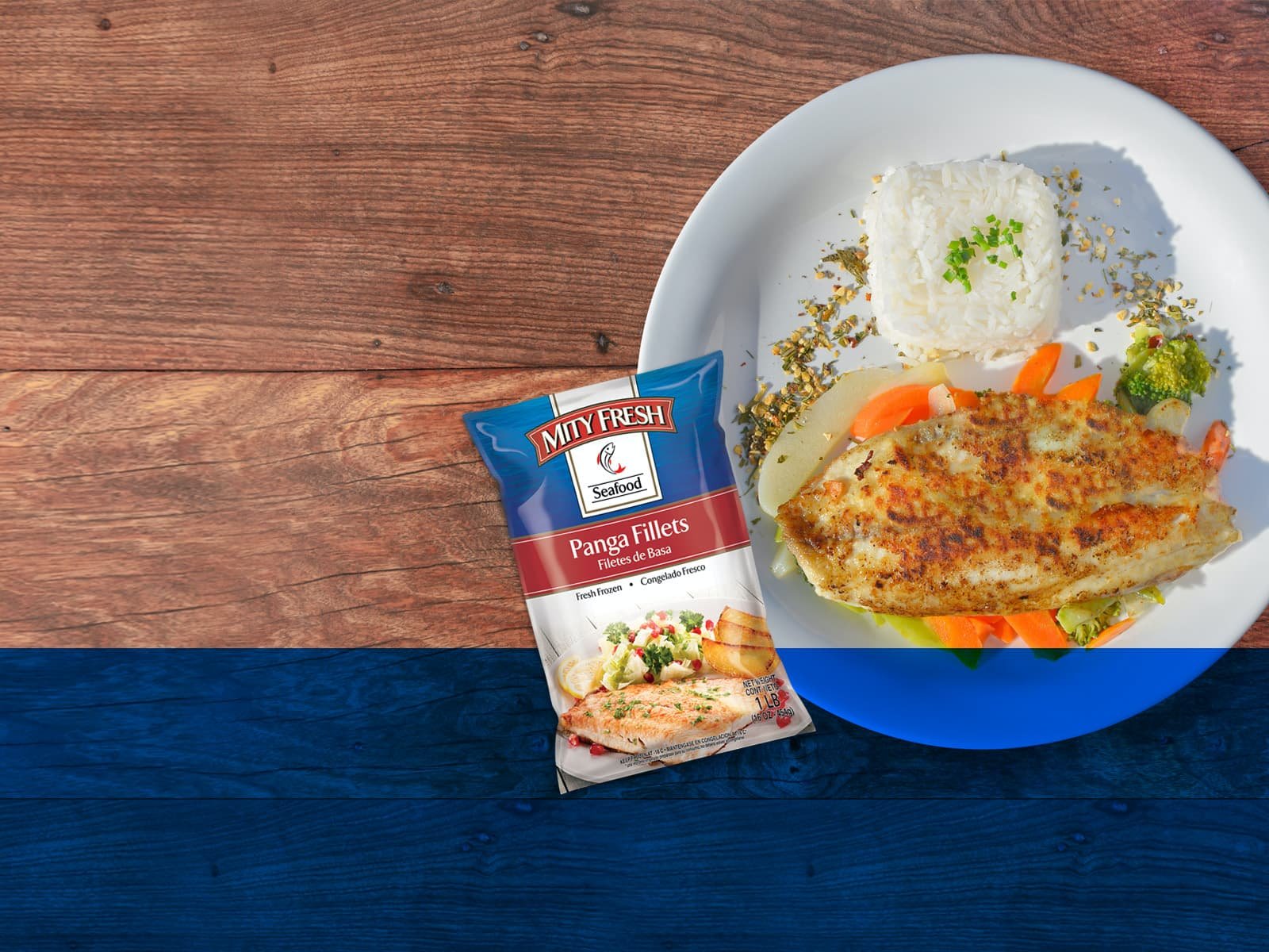 Mity Fresh - frozen french fries, vegetables, chicken cuts & seafood.